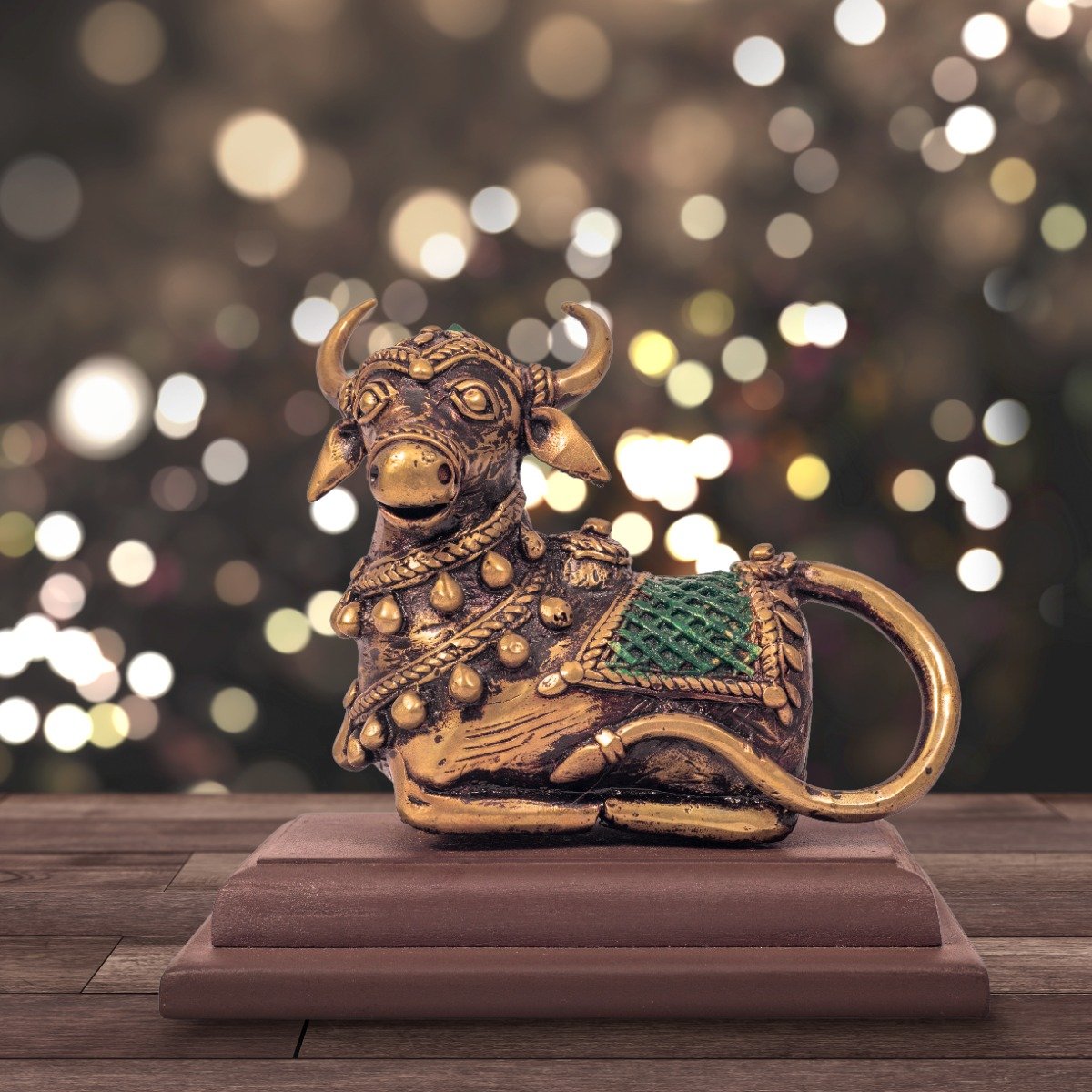 Dhokra Art Nandi Small Nandi - Artline Creation